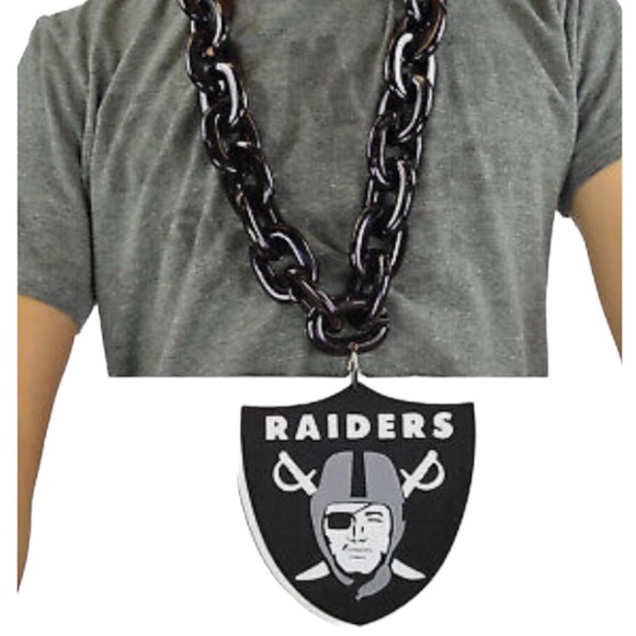 NFL | Accessories | Las Vegas Raiders Fan Chain New Raiders Chain ...